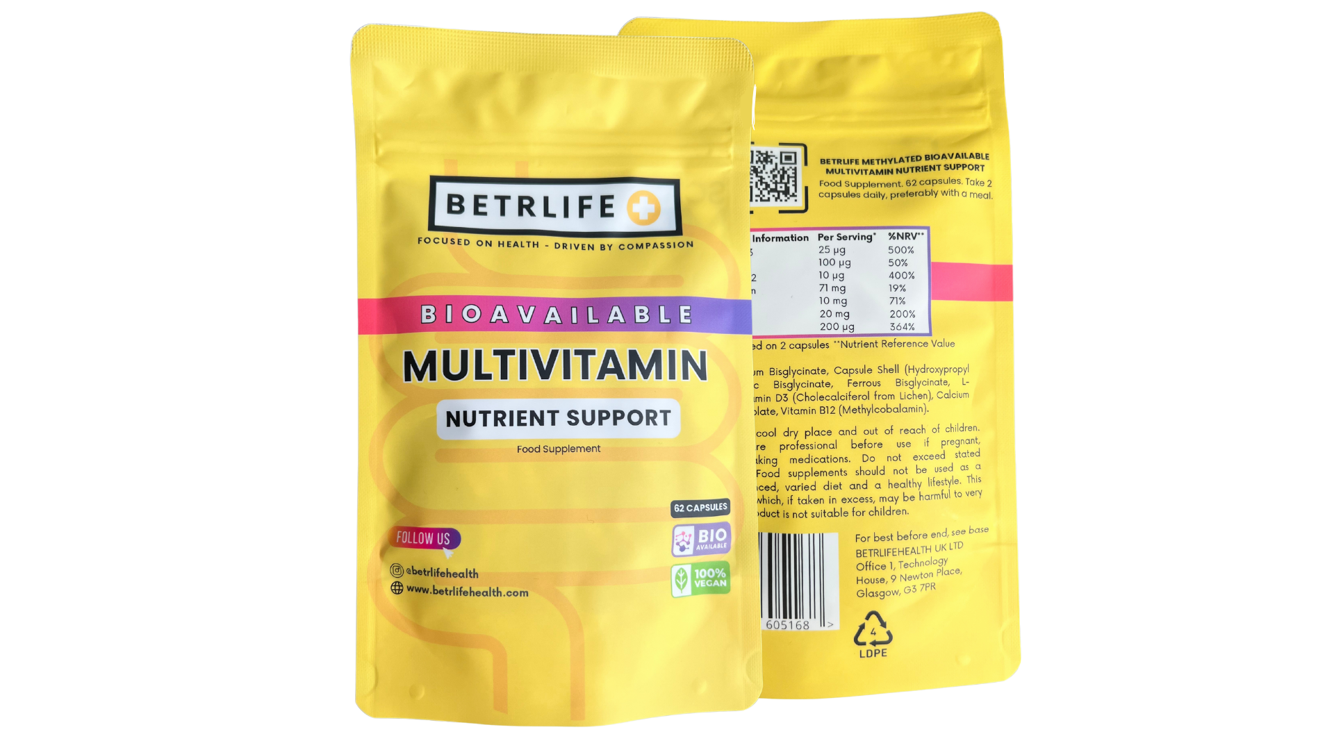 Betrlife Health - Bioavailable Multivitamin